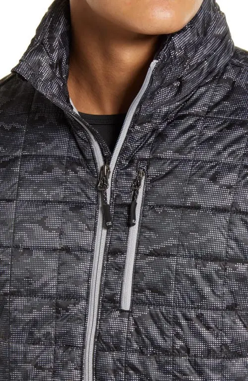 Cutter & Buck Rainier Primaloft® Printed Jacket - Black