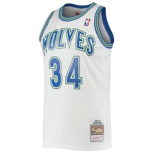 Mitchell & Ness Isaiah Rider Minnesota Timberwolves 1995/96 Hardwood Classics Swingman Jersey
