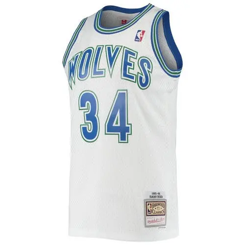 Mitchell & Ness Isaiah Rider Minnesota Timberwolves 1995/96 Hardwood Classics Swingman Jersey