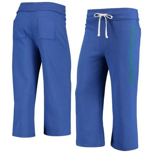 Junk Food Seattle Seahawks Cropped Pants - Royal