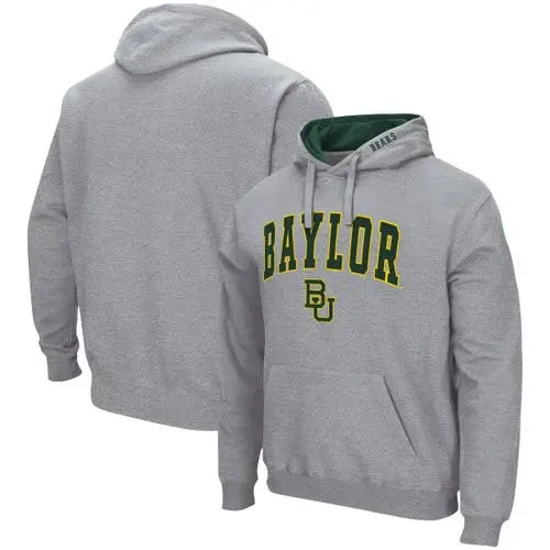 COLOSSEUM Baylor Bears Arch & Logo 3.0 Pullover Hoodie