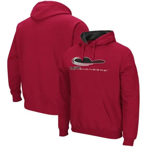 COLOSSEUM Mit Engineers Arch And Logo Pullover Hoodie