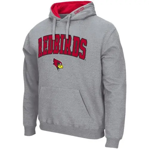 COLOSSEUM Illinois State Redbirds Arch & Logo 3.0 Pullover Hoodie