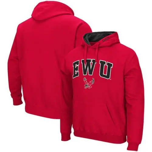 COLOSSEUM Eastern Washington Eagles Arch And Logo Pullover Hoodie
