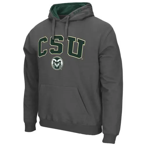 COLOSSEUM Colorado State Rams Arch And Logo Pullover Hoodie