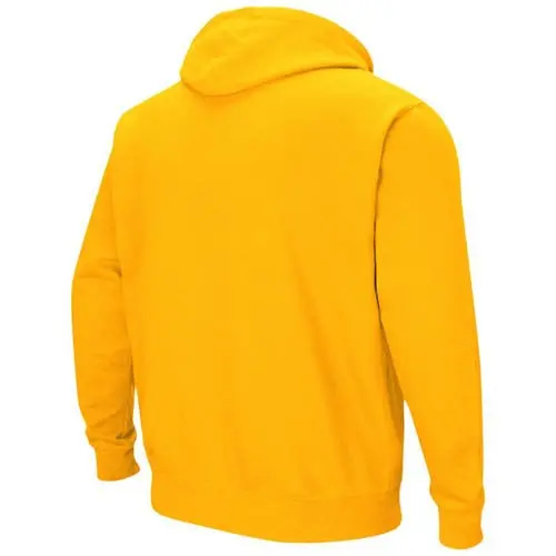 COLOSSEUM Iowa Hawkeyes Arch & Logo 3.0 Pullover Hoodie - Gold