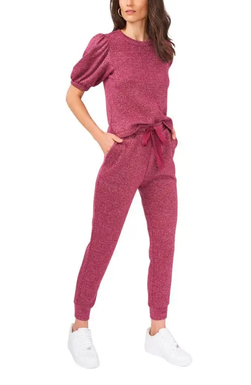 1.State Sparkle Joggers - Napa Wine