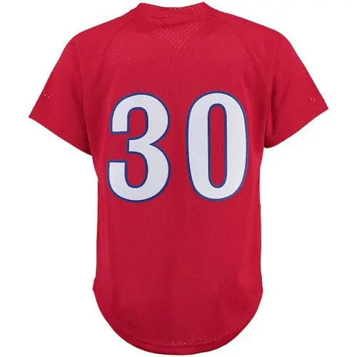 Mitchell & Ness Tim Raines Montreal Expos Batting Practice Jerseyred