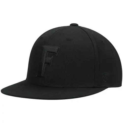 Top Of The World Florida Gators On Fitted Hat - Black