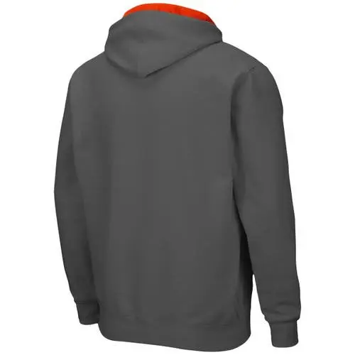 COLOSSEUM Clemson Tigers Arch & Logo Full-zip Hoodie