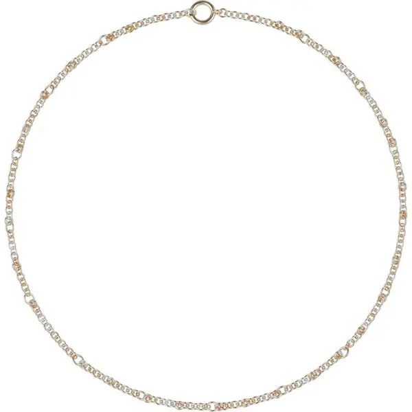 SPINELLI KILCOLLIN Gravity Chain Necklace - 18k Yellow Gold/silver