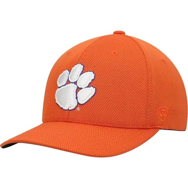 Top Of The World Clemson Tigers Reflex Logo Flex Hat - Orange