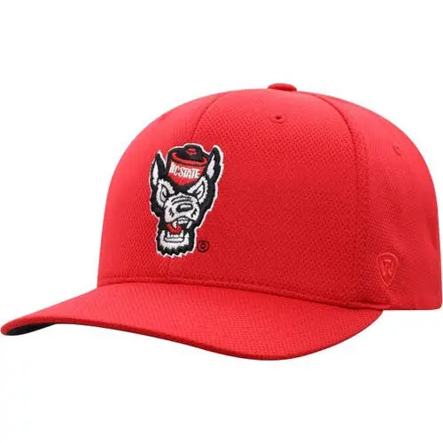 Top Of The World Nc State Wolfpack Reflex Logo Flex Hat - Red