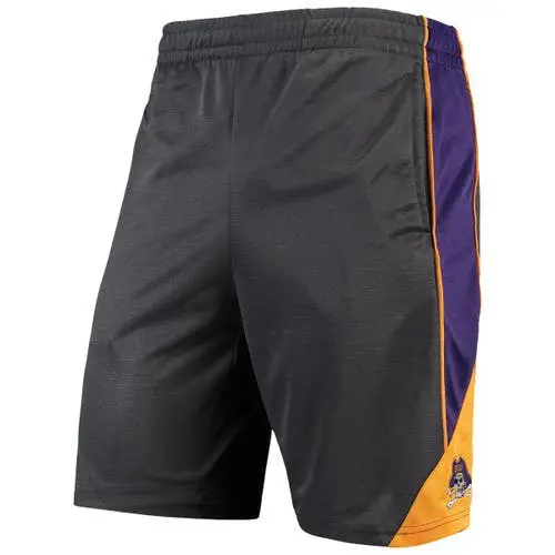 COLOSSEUM Ecu Pirates Turnover Team Shorts - Charcoal