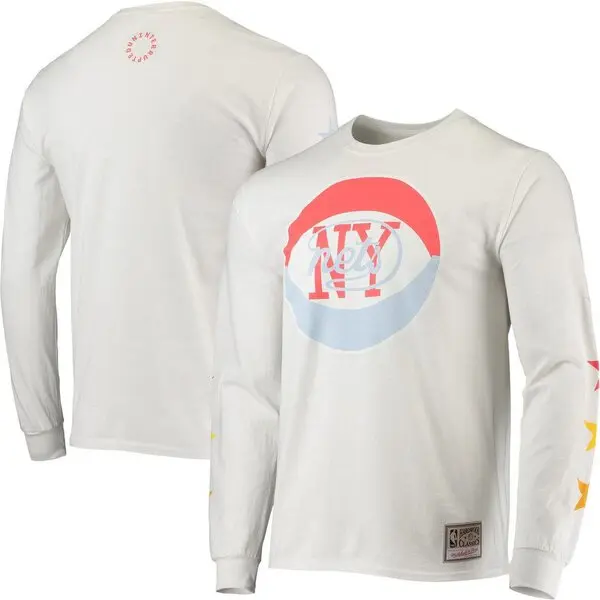 Mitchell & Ness X Uninterrupted New Jersey Nets Hardwood Classics Long Sleeve T-shirt
