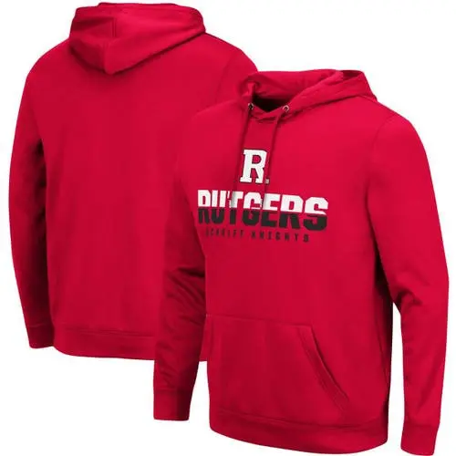 COLOSSEUM Rutgers Knights Lantern Pullover Hoodie