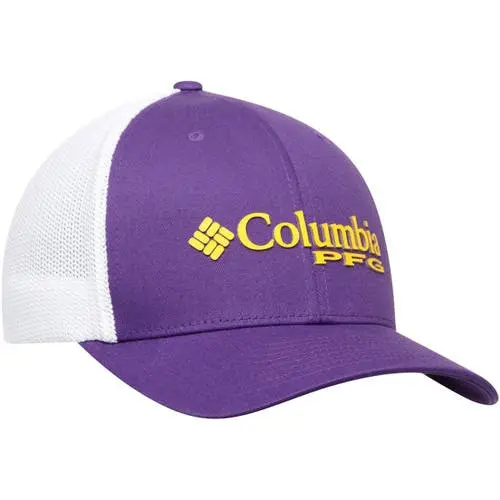 Columbia Lsu Tigers Collegiate Pfg Flex Hat