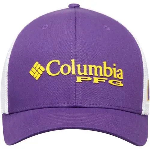 Columbia Lsu Tigers Collegiate Pfg Flex Hat