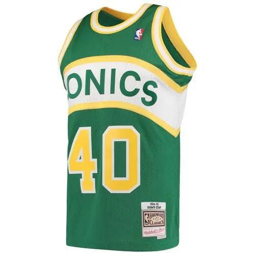 Mitchell & Ness Shawn Kemp Seattle Supersonics 1994-95 Hardwood Classics Swingman Jersey - Green