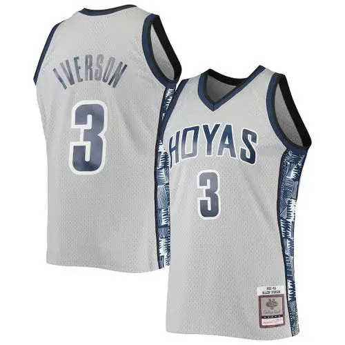Mitchell & Ness Allen Iverson Georgetown Hoyas 1995/96 Swingman Replica Jersey