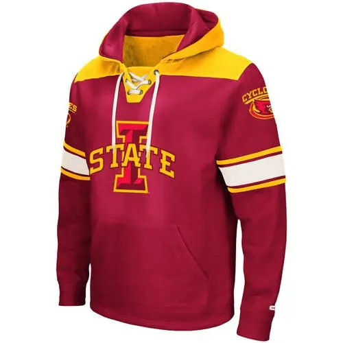 COLOSSEUM Iowa State Cyclones 2.0 Lace-up Pullover Hoodie