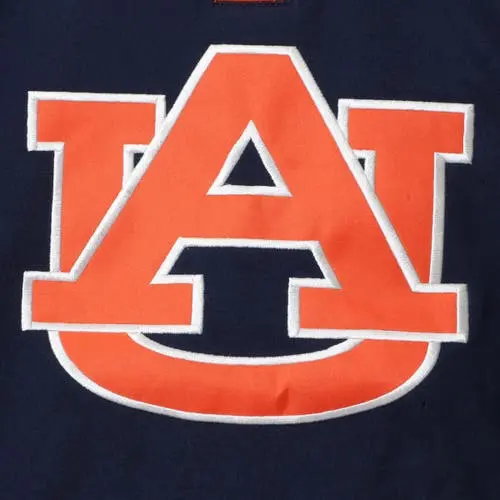 COLOSSEUM Auburn Tigers Lace-up Hoodie - Navy