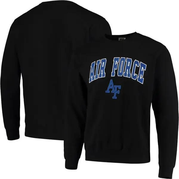 COLOSSEUM Air Force Falcons Arch & Logo Crewneck Sweatshirt