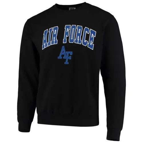 COLOSSEUM Air Force Falcons Arch & Logo Crewneck Sweatshirt