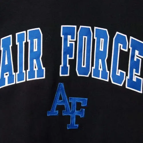 COLOSSEUM Air Force Falcons Arch & Logo Crewneck Sweatshirt