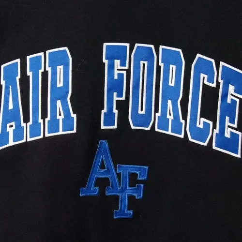 COLOSSEUM Air Force Falcons Arch & Logo Crewneck Sweatshirt