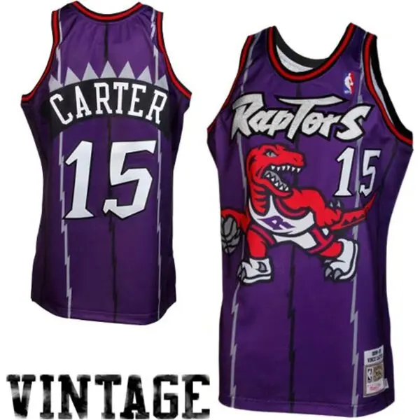 Mitchell & Ness Vince Carter Toronto Raptors 1998/99 Throwback Authentic Jersey
