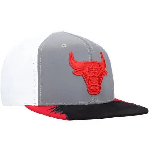 Mitchell & Ness White Chicago Bulls Day 5 Snapback Hat