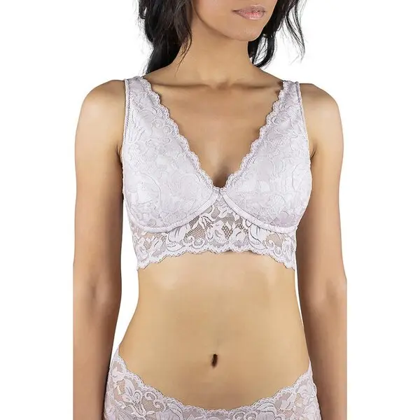 EVERVIOLET Vela Pocketed Wireless Bra - Mauve