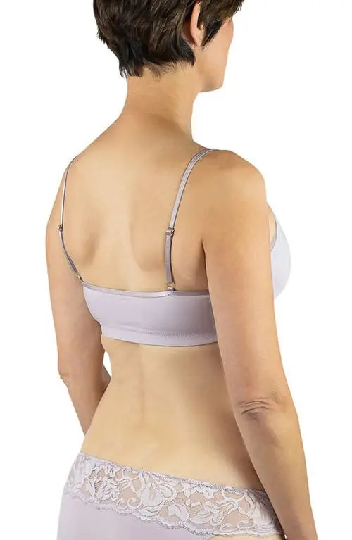 EVERVIOLET Astrid Pocketed Bralette - Mauve