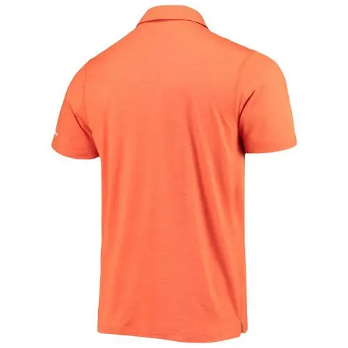 Columbia Clemson Tigers Tech Trail Omni-shade Polo