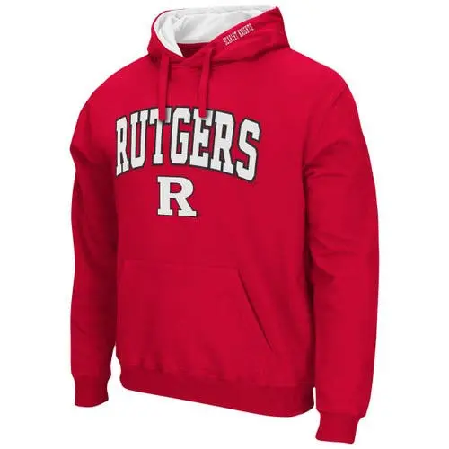 COLOSSEUM Rutgers Knights Arch & Logo 3.0 Pullover Hoodie