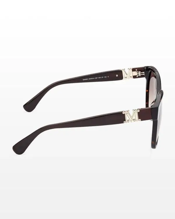 Max Mara Butterfly Sunglasses - Dhav/brng