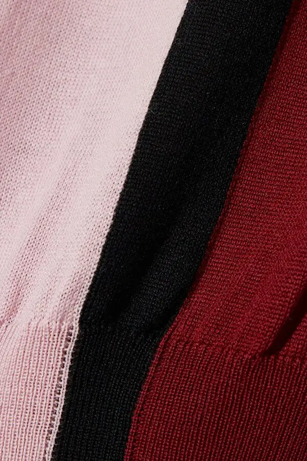 FERRAGAMO Colorblock Wool Sweater
