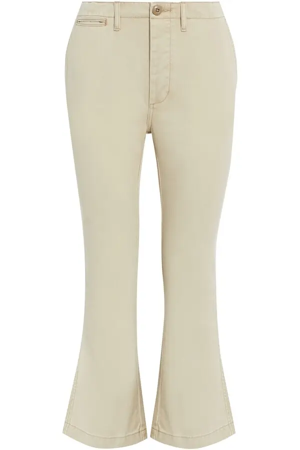 R13 Cottontwill Kickflare Pants - Sand