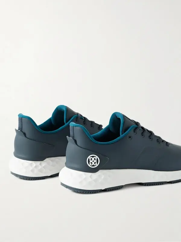 G/Fore Mg4 Rubber-Trimmed Coated-Mesh Golf Shoes Us 10.5 In  display picture 1