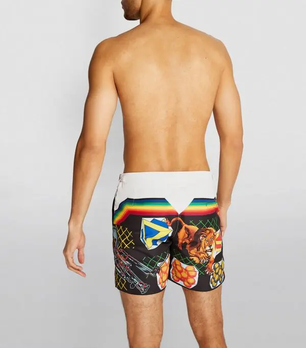 Orlebar Brown Ob Swim Short Artist Lion