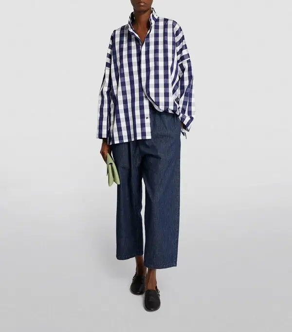 Eskandar Cotton Japanese Trousers