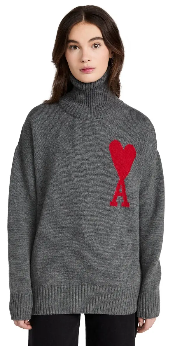AMI Paris Turtleneck Sweater