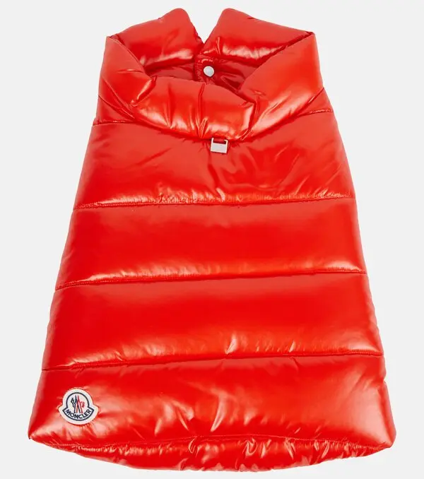 Moncler Poldo Dog Couture Dog Coat - Red