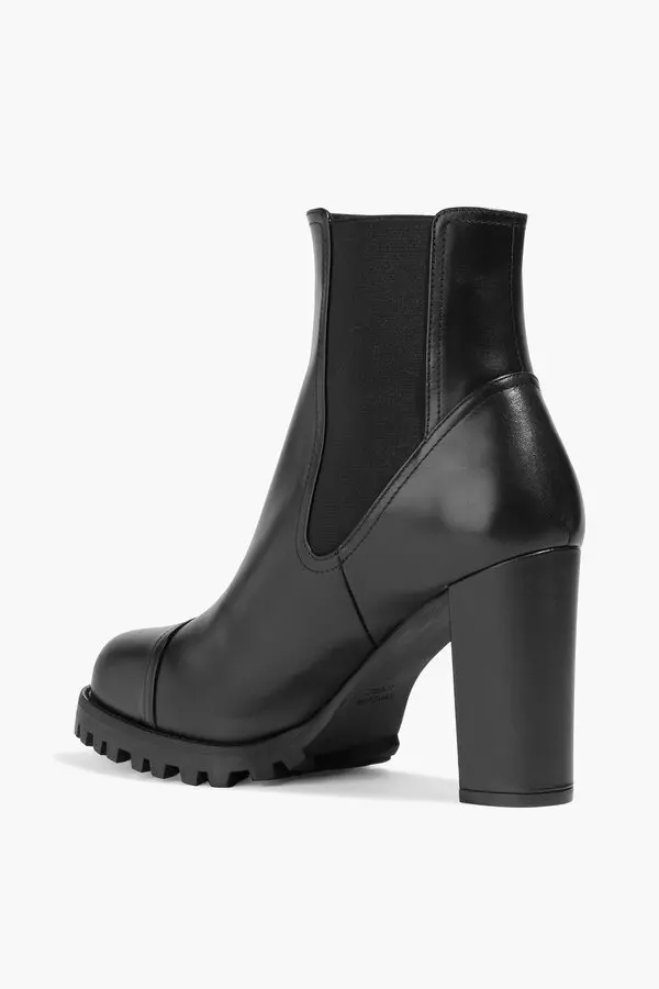 STUART WEITZMAN Wenda Leather Ankle Boots