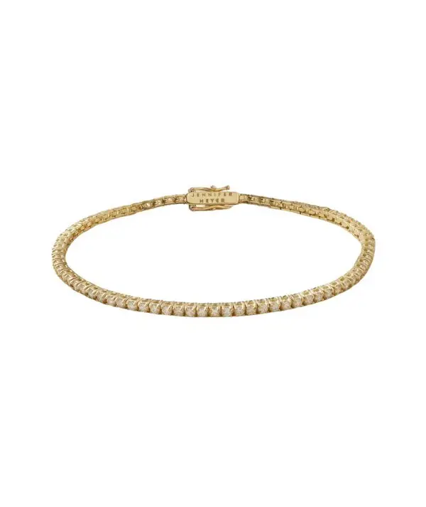 JENNIFER MEYER 18-karat Diamond Tennis Bracelet - Gold