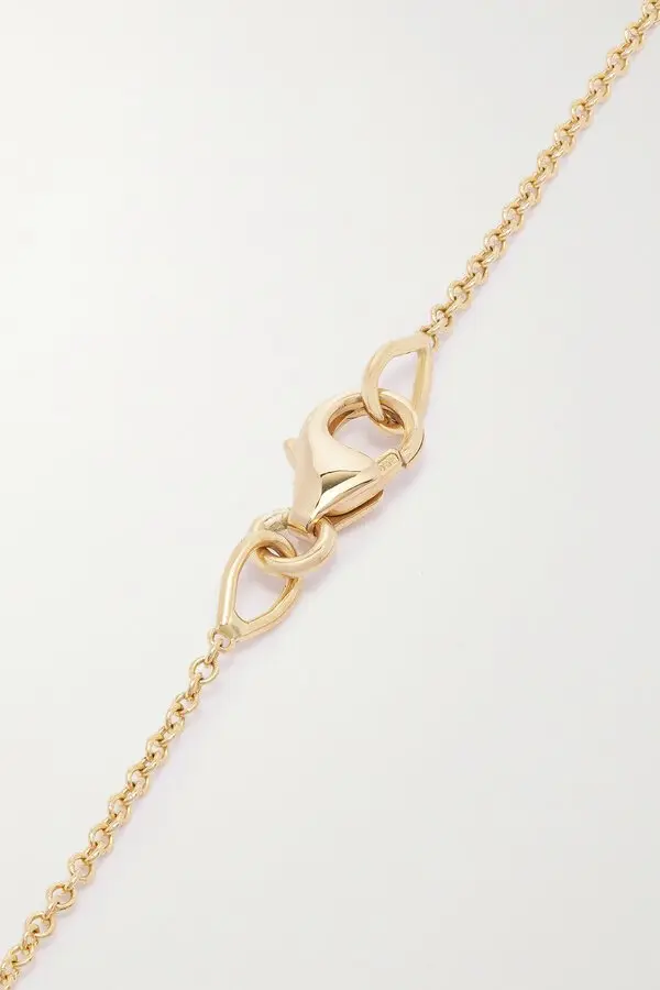 JENNIFER MEYER Mini Clover 18-karat Bracelet