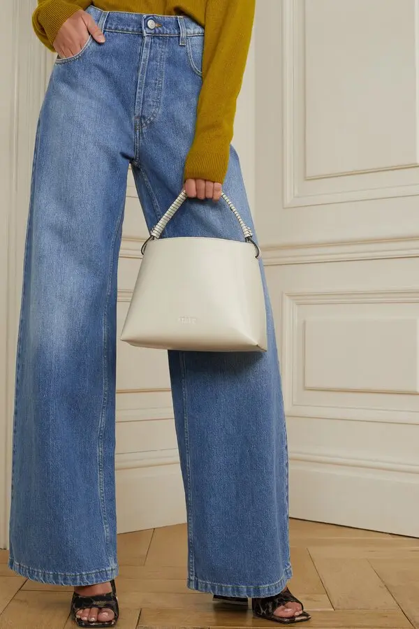 Staud Tellie Leather Tote