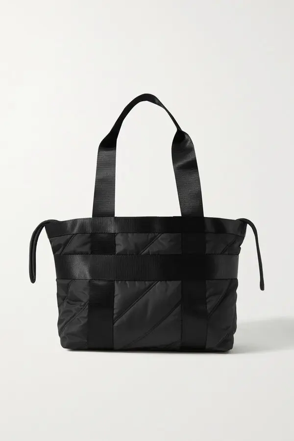 GANNI Quilted Recycled Shell Tote