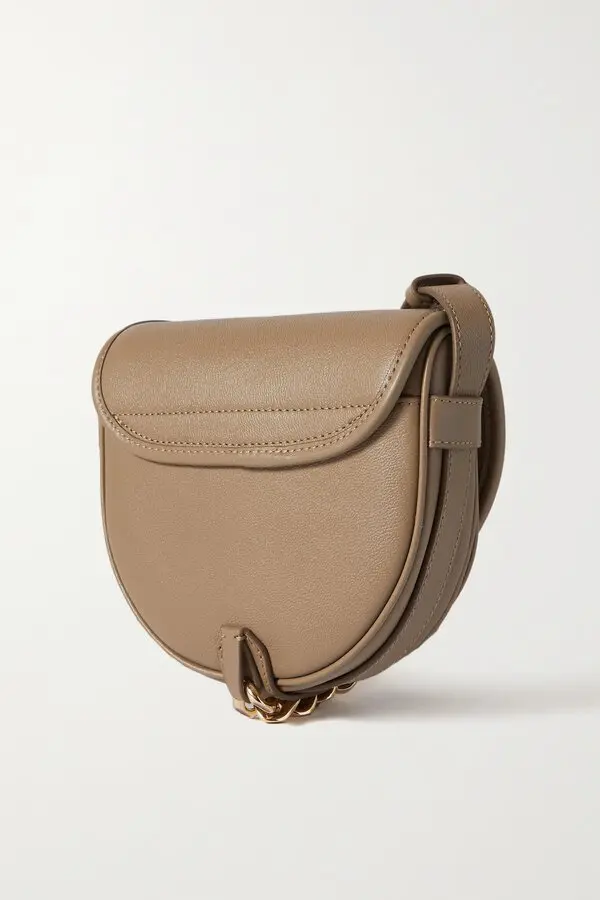 See By Chloé Mara Small Embellished Textured-leather Shoulder Bag